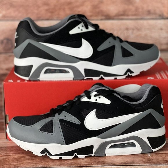 Nike | Shoes | Nike Air Structure Shoes Black Smoke Gray White Db54901 ...